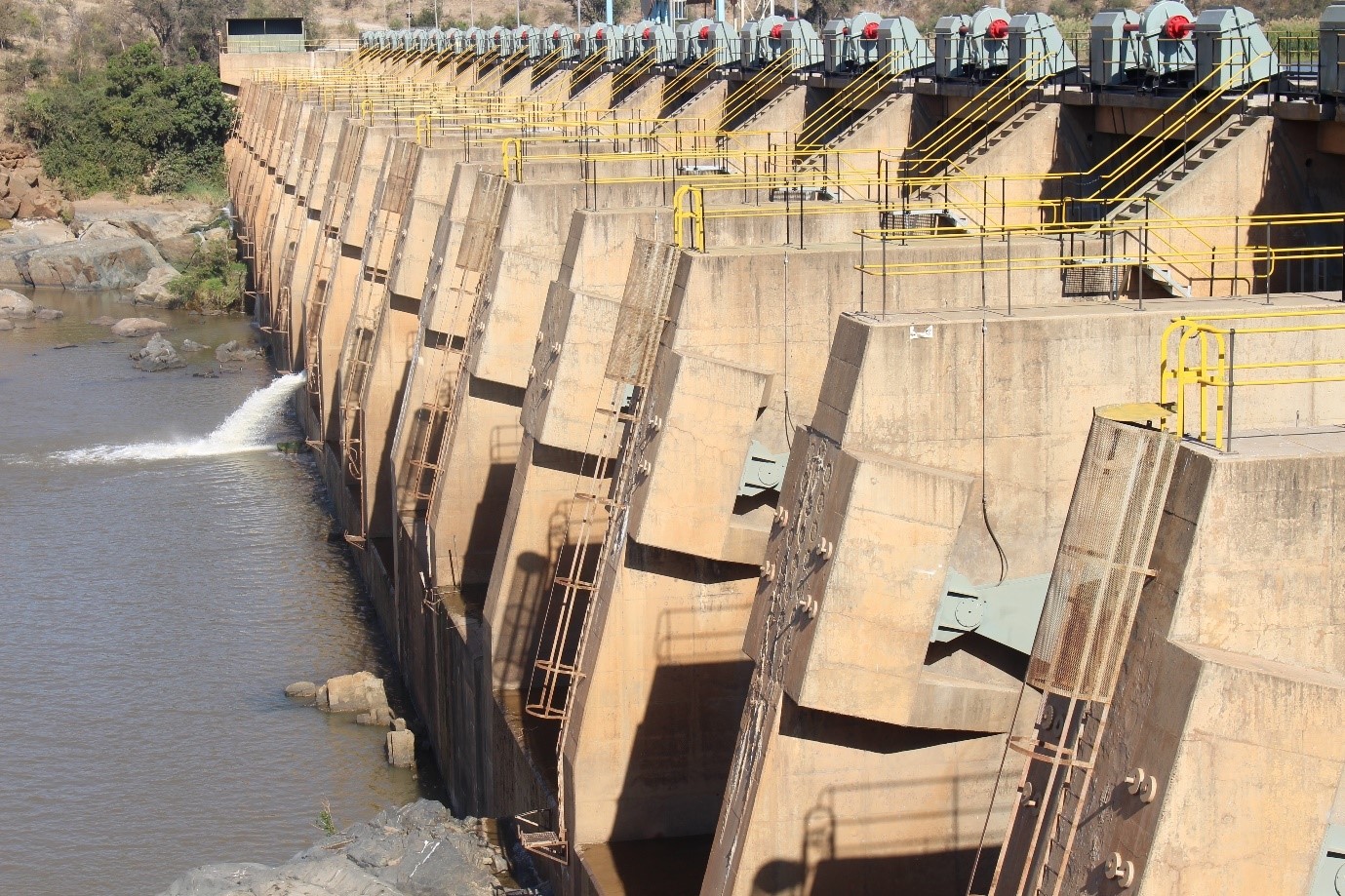 dam wall – Lepelle Northern Water